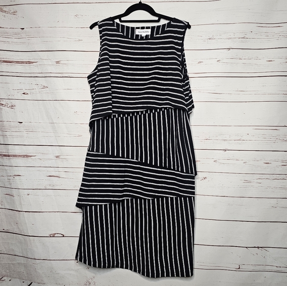 neon buddha | Dresses | Neon Buddha All Lined Up Striped Dress | Poshmark